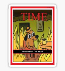 This Is Fine: Stickers | Redbubble