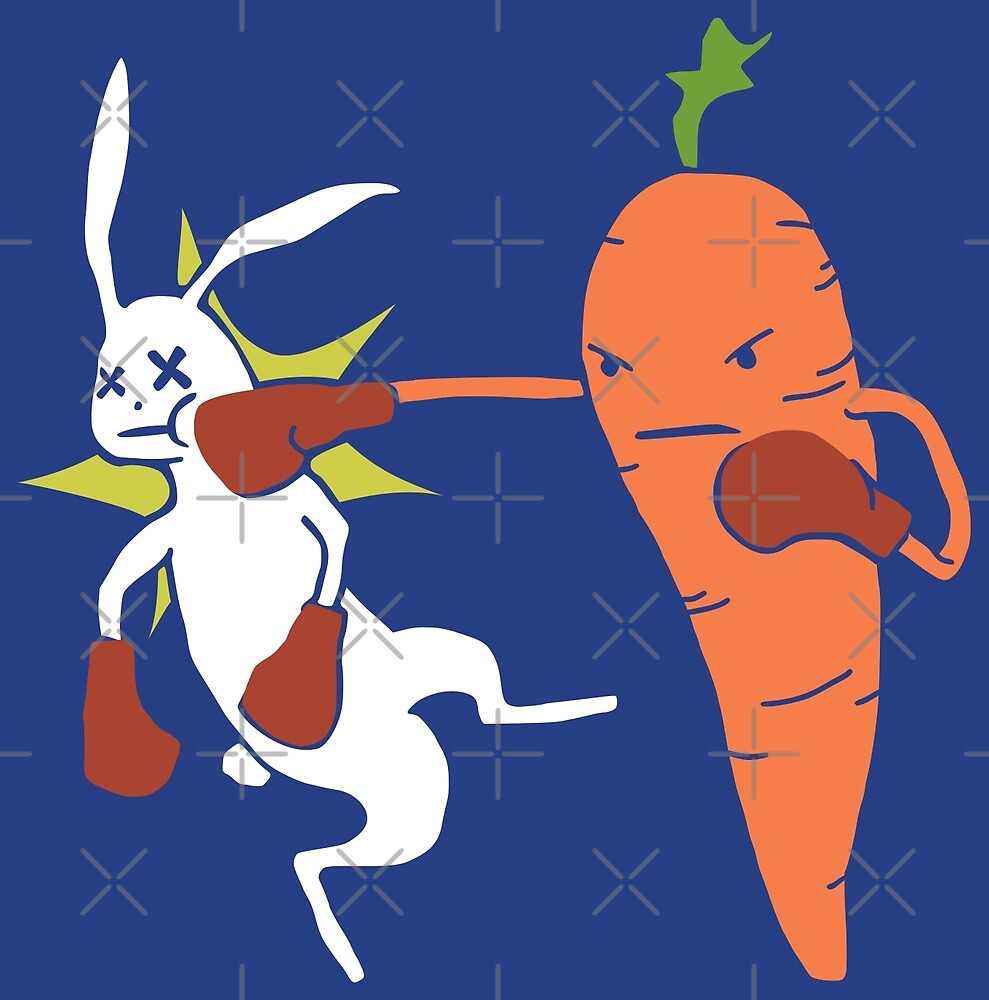 "Carrot Knockout" by obinsun | Redbubble