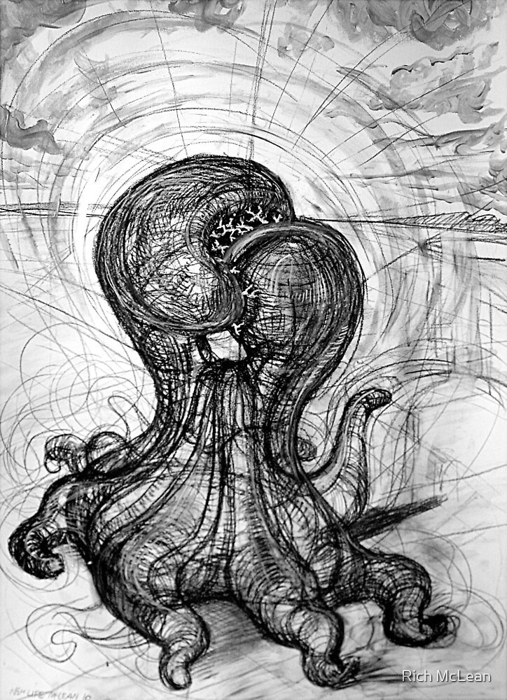 "The Technological Singularity, (Drawing of a Sculpture)" by Rich ...