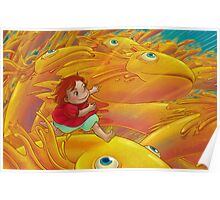 Ponyo: Posters | Redbubble