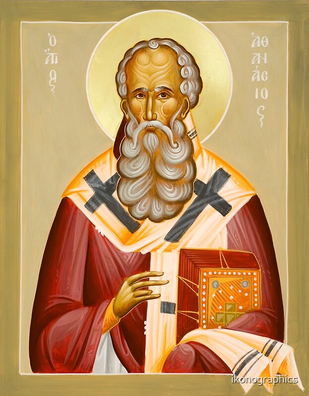 "St Athanasios the Great" by ikonographics | Redbubble