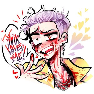 "The Trickster sticker" Sticker for Sale by zukich | Redbubble