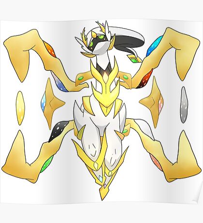 Pokemon Arceus: Posters | Redbubble