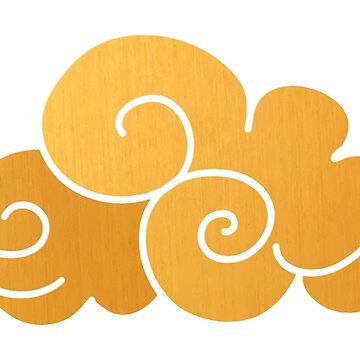 "Goku Flying Nimbus" Sticker for Sale by DesignwithRJ | Redbubble