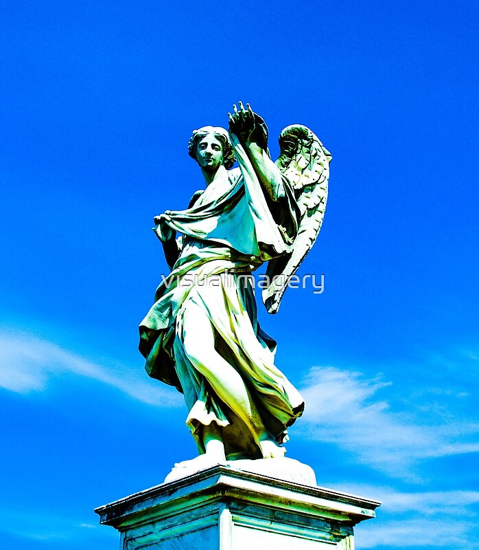 "Roman Angel Statue" by visualimagery | Redbubble