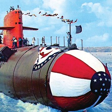 "USS GEORGE WASHINGTON CARVER (SSBN-656) PHOTO" Framed Art Print for ...