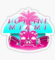 Hotline Miami: Stickers | Redbubble