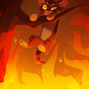 "Bramblekit | Hang In There!" Sticker for Sale by beffalumps | Redbubble