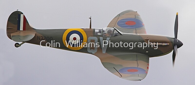 "Guy Martin`s Spitfire 2" by Colin Williams Photography | Redbubble