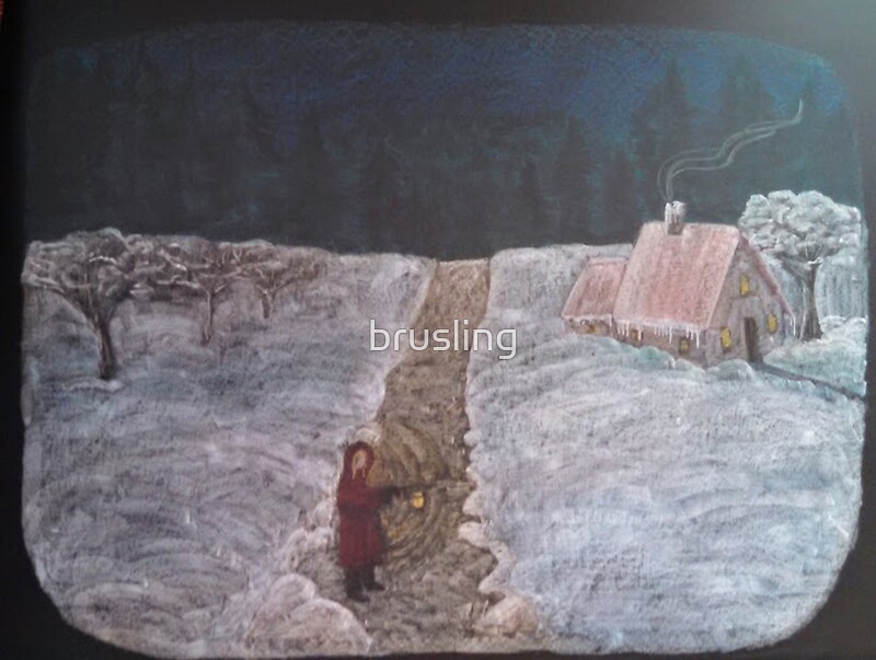 "One Small Light in Winter" by brusling | Redbubble
