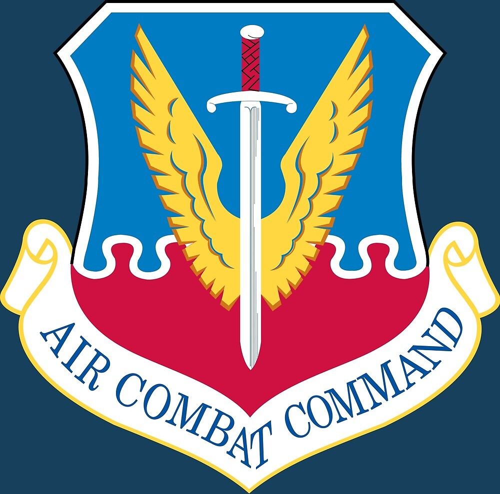 "Air Combat Command - USAF" by wordwidesymbols | Redbubble