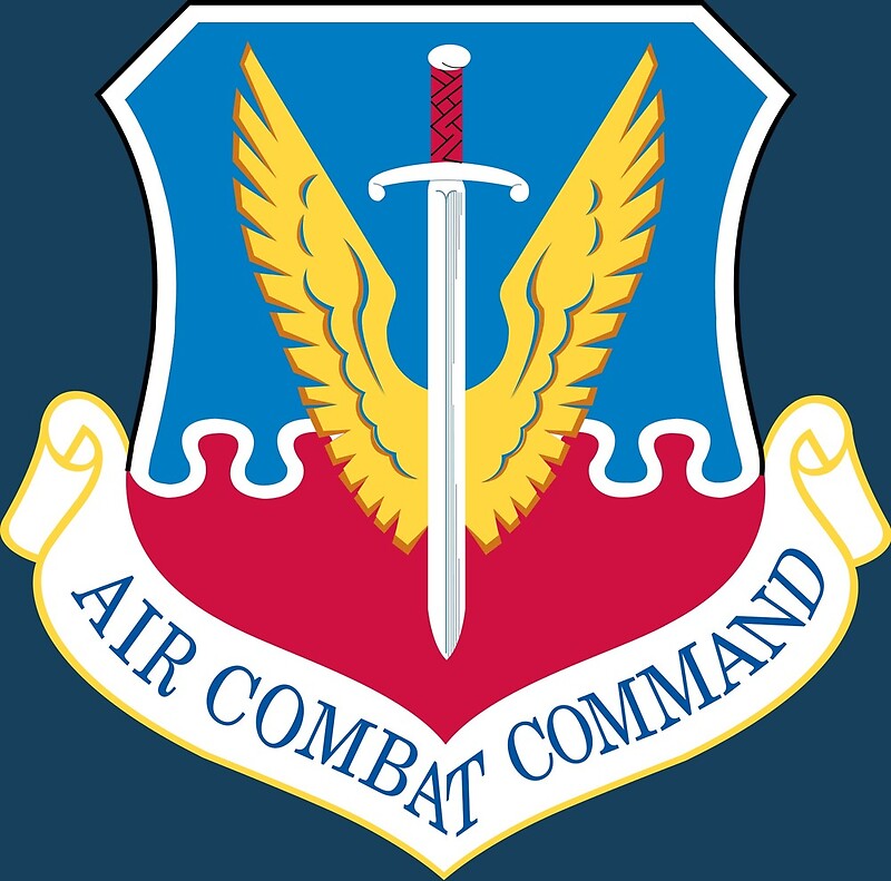 "Air Combat Command - USAF" by wordwidesymbols | Redbubble