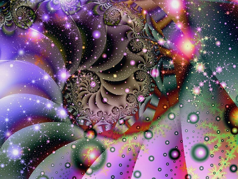 "Cosmic Spiral" by Brian Exton | Redbubble