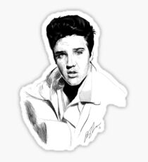 Elvis Presley: Stickers | Redbubble