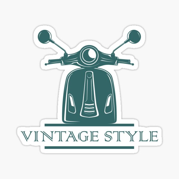 Motor Scooter Stickers | Redbubble
