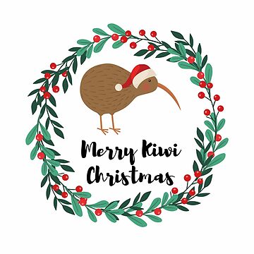"Christmas New Zealand Kiwi" Classic T-Shirt for Sale by rosendosen ...