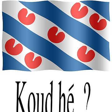 "Koud, he? " Sticker for Sale by stuwdamdorp | Redbubble
