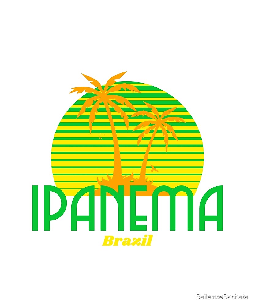"Ipanema beach vibe summer design" by BailemosBachata | Redbubble