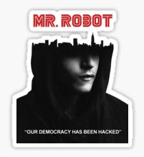 Mr Robot Stickers | Redbubble
