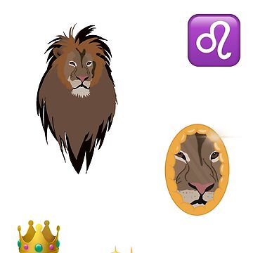 "Leo zodiac sign lion astrology " Poster for Sale by freya kelly ...