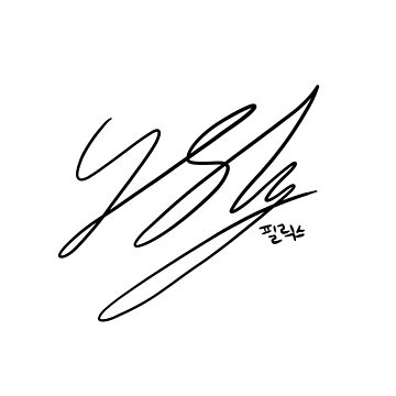 "Lee Felix Signature - SK" Canvas Print by MADCITYY | Redbubble