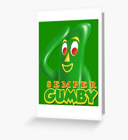 Gumby: Greeting Cards | Redbubble