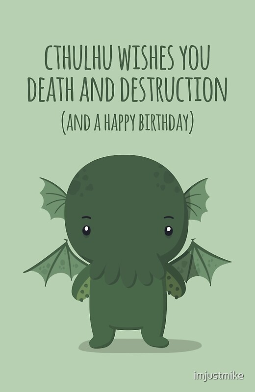 Cthulhu: Greeting Cards | Redbubble