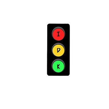 "i don't know traffic light taylor swift" Sticker for Sale by rachpatt6 ...
