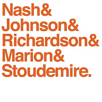 "2004-05 Phoenix Suns" Sticker for Sale by SunsJAMSession | Redbubble