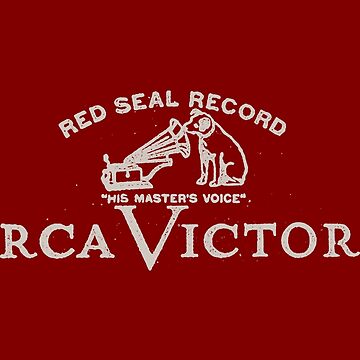 "RCA Victor - old school record logo " Sticker for Sale by Sensible452 ...