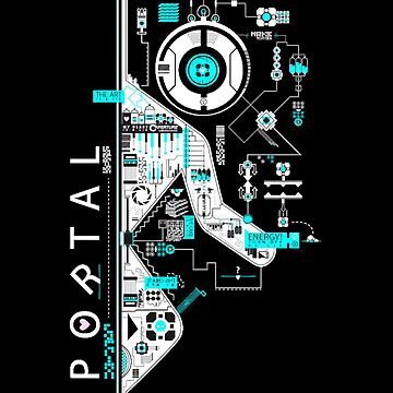 "Portal 2 Art Essential T-Shirt" Poster for Sale by BachmannSara ...