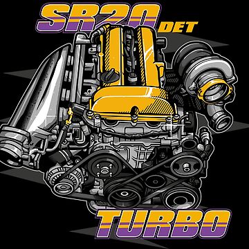 "Nissan SR20 engine" Poster for Sale by RACING FACTORY | Redbubble