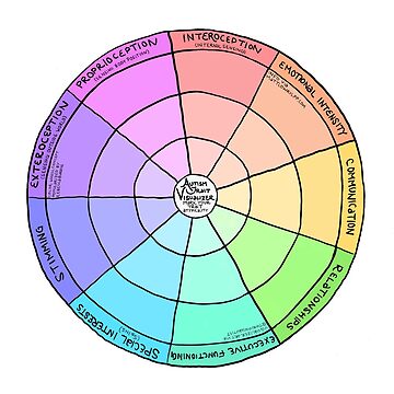 "Autism Visualizer " Metal Print for Sale by Thriving Autist | Redbubble