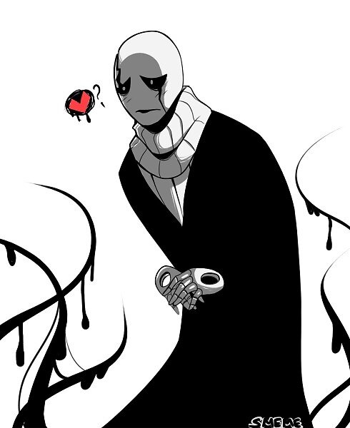 "WD Gaster Sticker" by lourdescordova | Redbubble