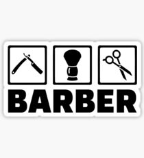 Barber: Stickers | Redbubble
