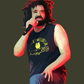 "Counting Crows Aadam Duritz Iconic Dreadlocks " Classic T-Shirt for ...