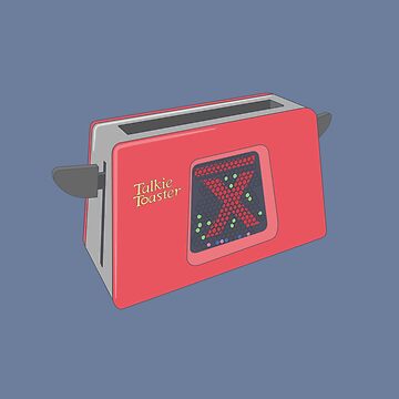 "talkie toaster" Sticker for Sale by dhdesigns25 | Redbubble