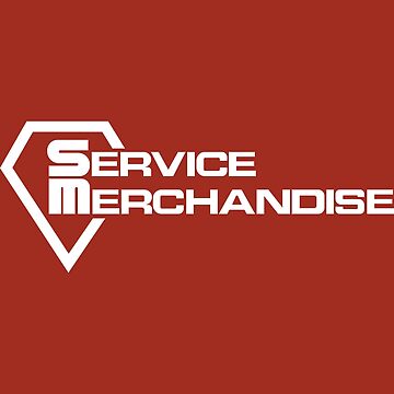 "Service Merchandise (White) | Defunct Electronics Store" Sticker for ...