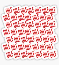 Dilf Stickers | Redbubble