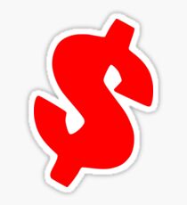 Dollar Sign: Stickers | Redbubble