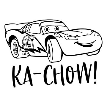 "Ka - Chow Cars" Poster for Sale by AviToys | Redbubble