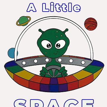 "An Alien Cruiser... I Just Need a Little Space...Colored by GrandpaH ...