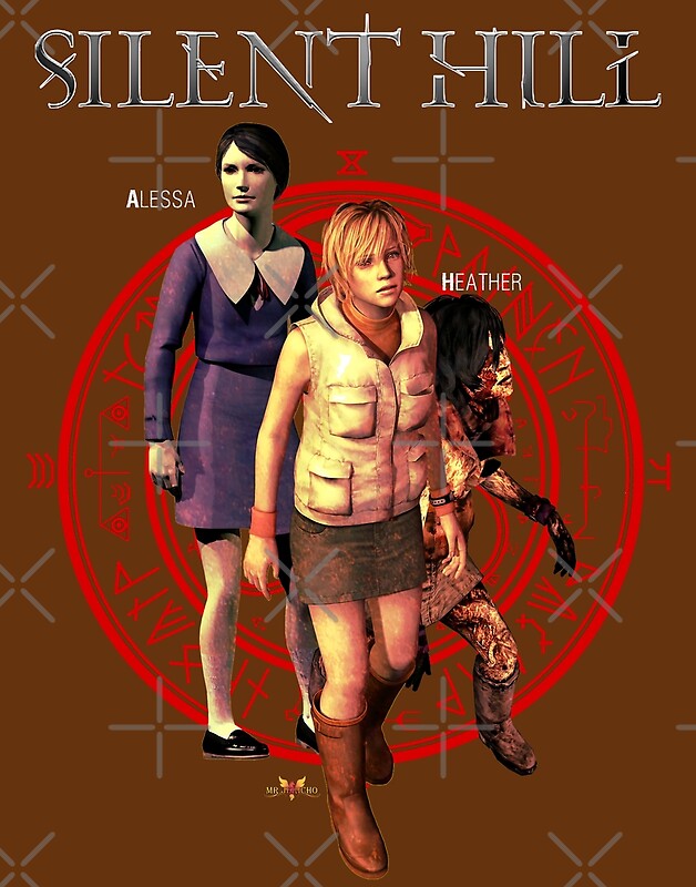 "Memory of Heather and Alessa Silent Hill" by mr-jerichotv | Redbubble
