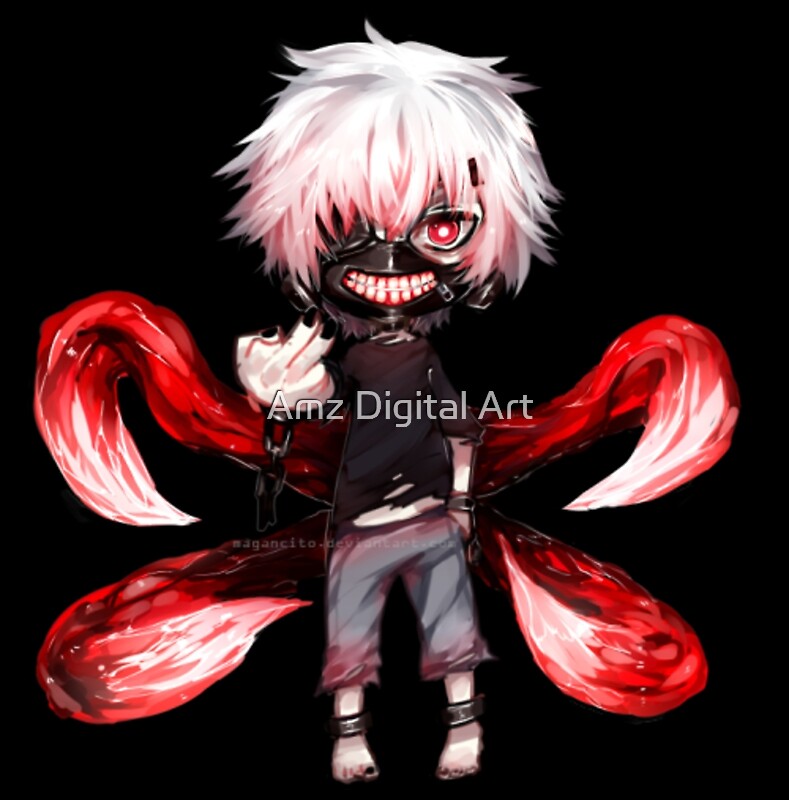 "Tokyo Ghoul Chibi Ken Kaneki" by HajiKakap | Redbubble