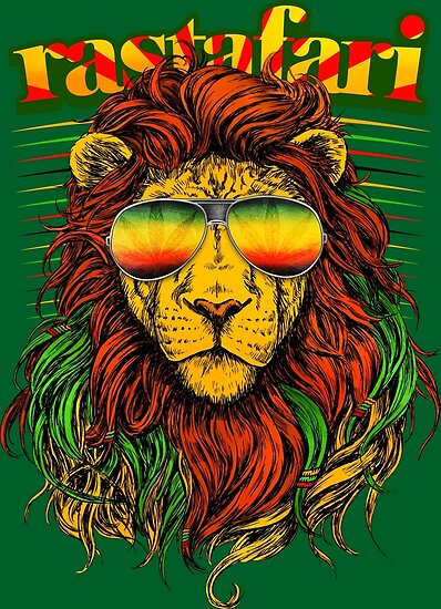"Rastafari Lion" Posters by Express Yourself | Redbubble