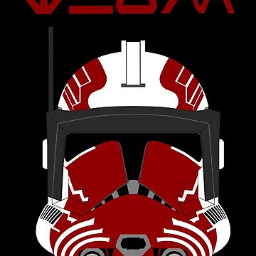 "helmet clone commander thorn " Sticker for Sale by CodyMotzner | Redbubble