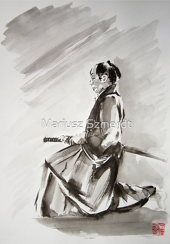 "Japanese ideas for home decor, samurai bushido artwork" by Mariusz ...
