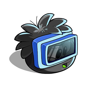 "Puffle" Sticker for Sale by deloudesigns | Redbubble