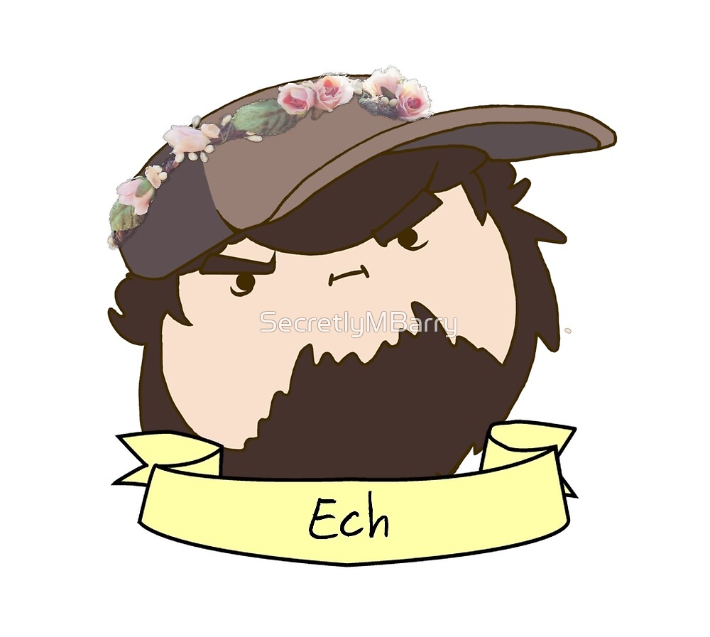 "JonTron: The Ech Flower Crown" by SecretlyMBarry | Redbubble