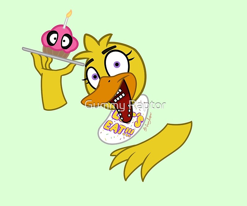 "Chica (Five Nights At Freddy's)" by Gummy Raptor | Redbubble